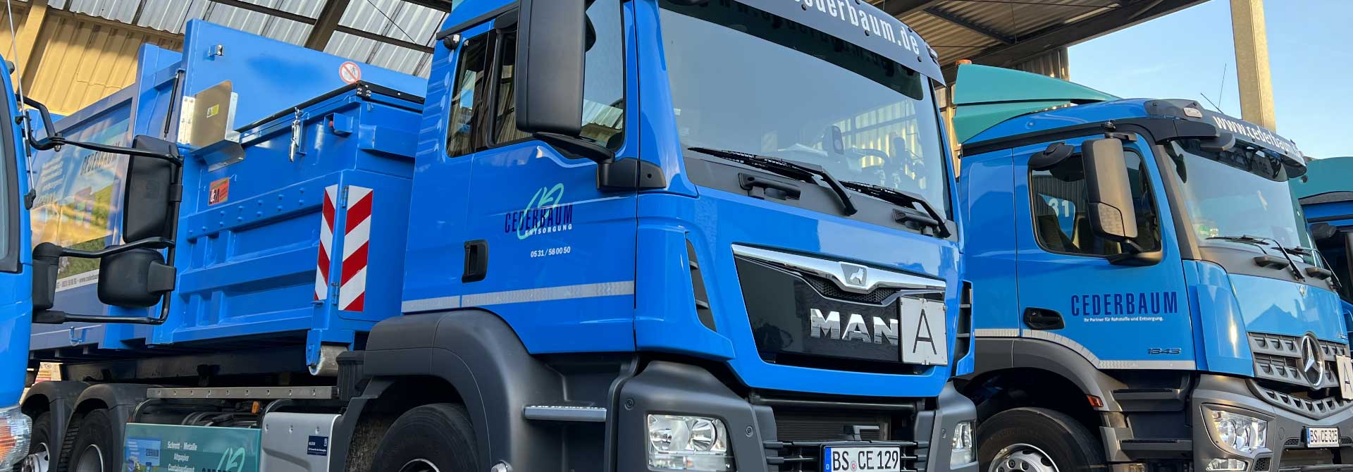 Behälterübersicht - Cederbaum - Rohstoffe und Entsorgung