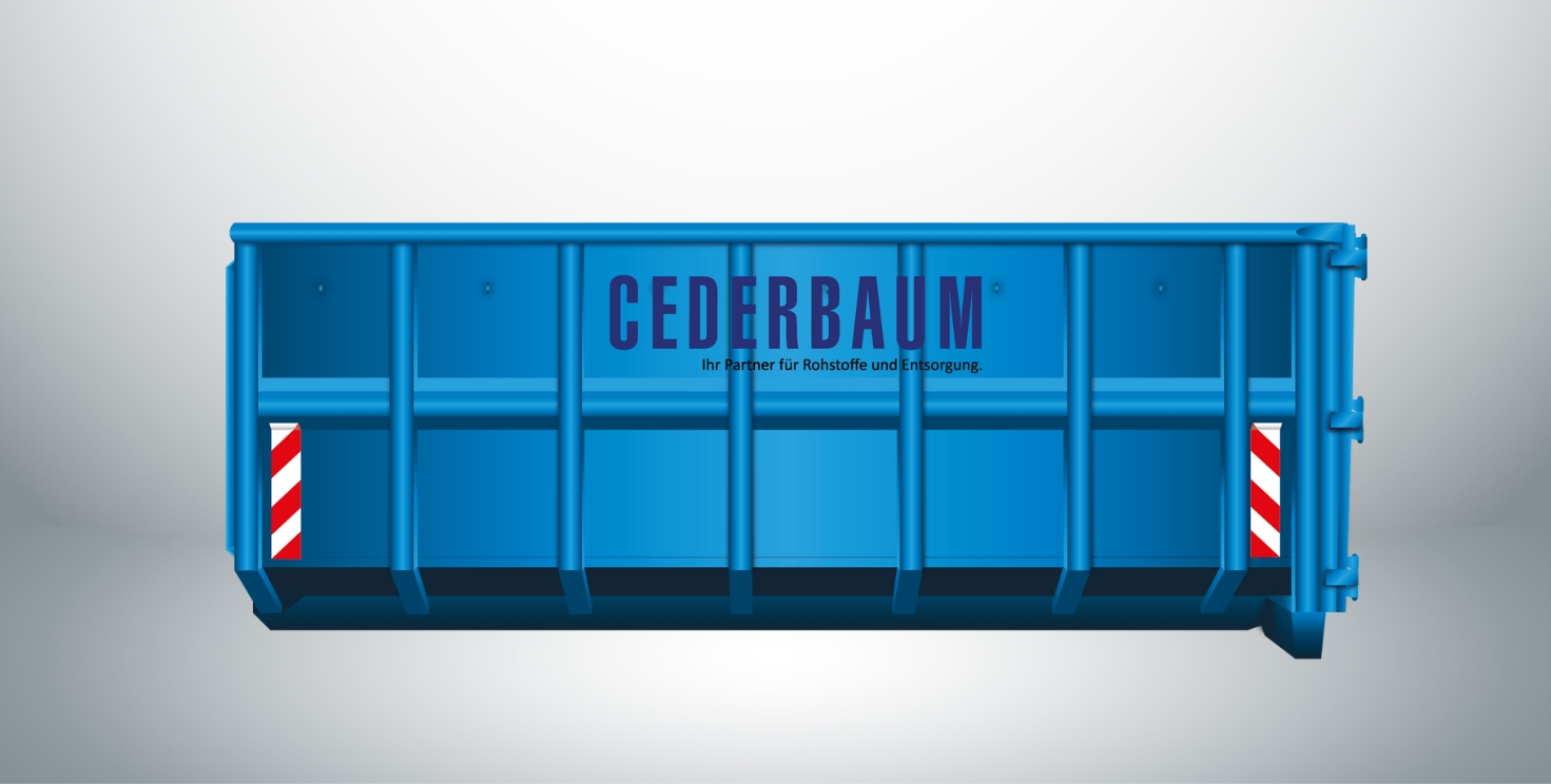 Behälterübersicht - Cederbaum - Rohstoffe und Entsorgung